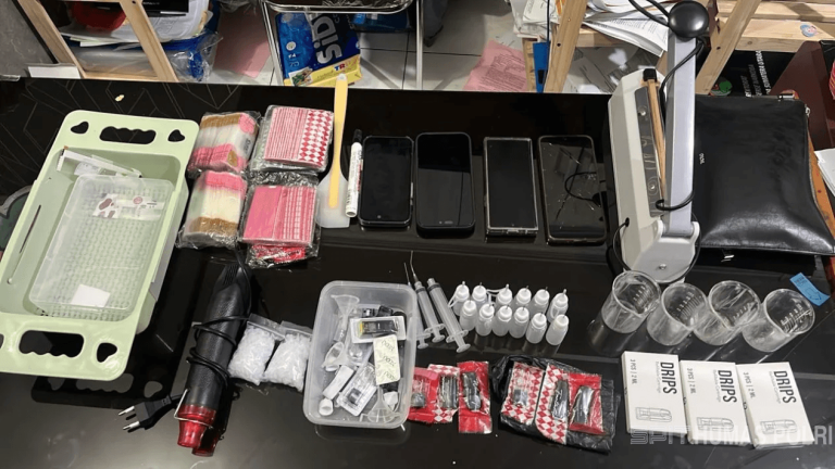 Diduga Produksi dan Edarkan Liquid Vape Berisi Narkotika di Sumut, 4 ...